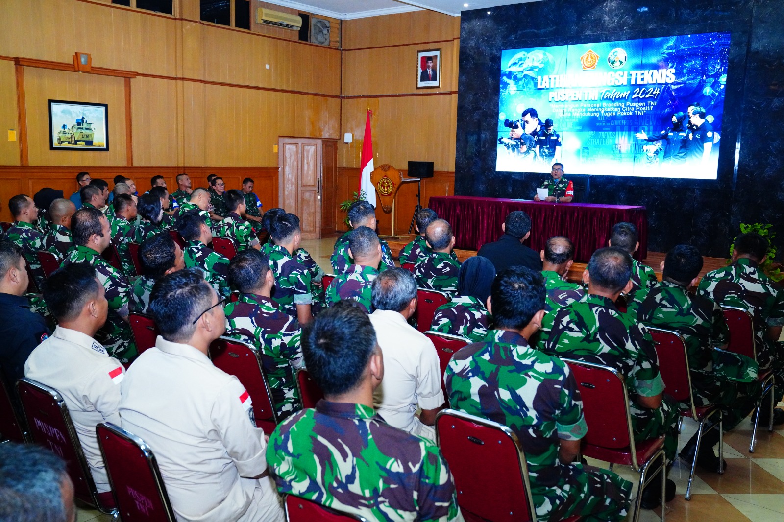 Tingkatkan Profesionalisme Penerangan, Puspen TNI Gelar Latfungnispen ...